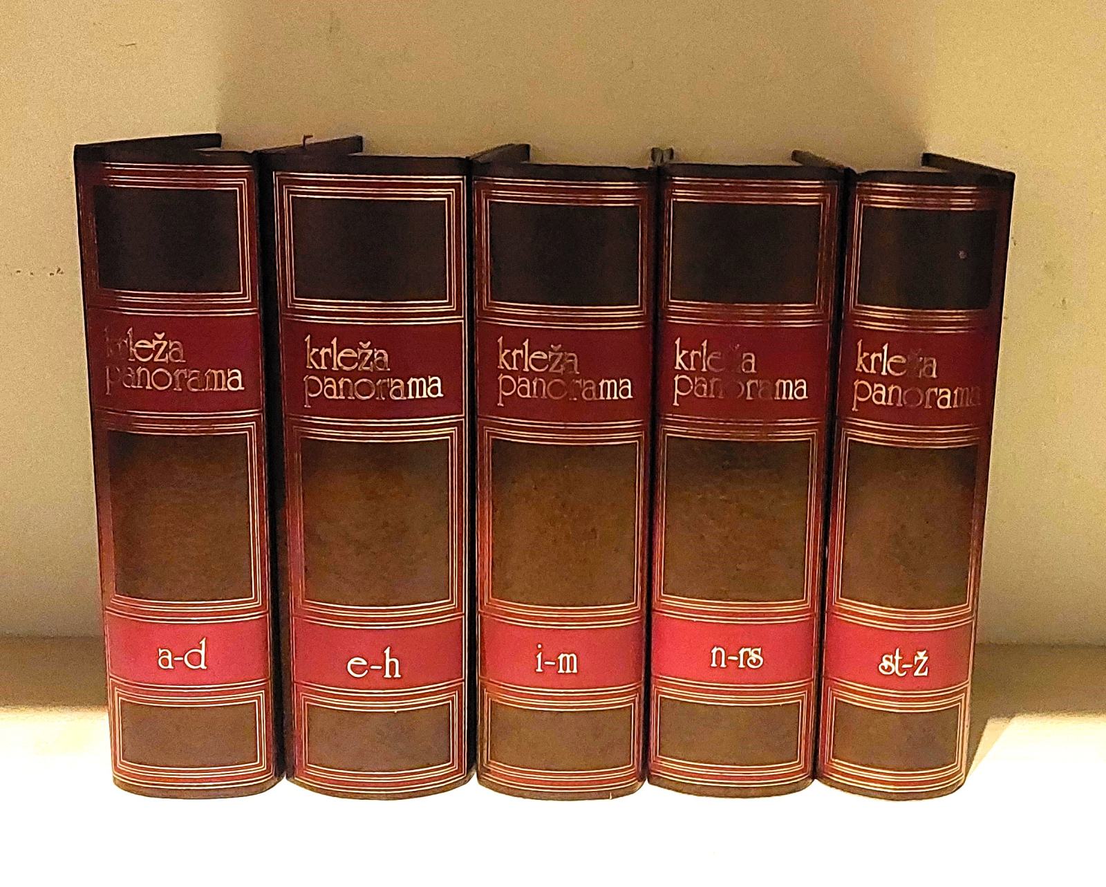 MIROSLAV KRLEŽA - PANORAMA POGLEDA, POJAVA I POJMOVA (1-5)