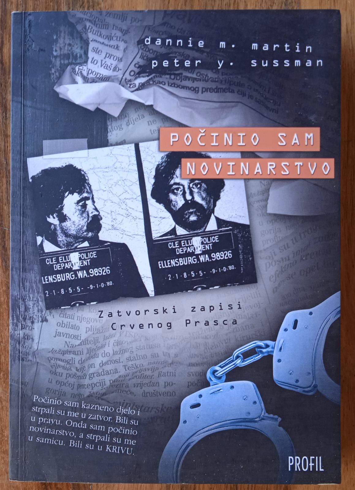 POČINIO SAM NOVINARSTVO Dannie M Martin Peter Y Sussman tel 0981824520