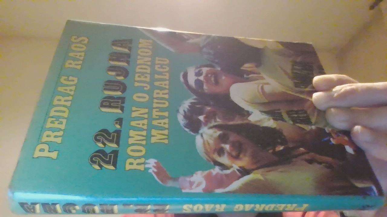 PREDRAG RAOS - 22. RUJNA ROMAN O JEDNOM MATURALCU