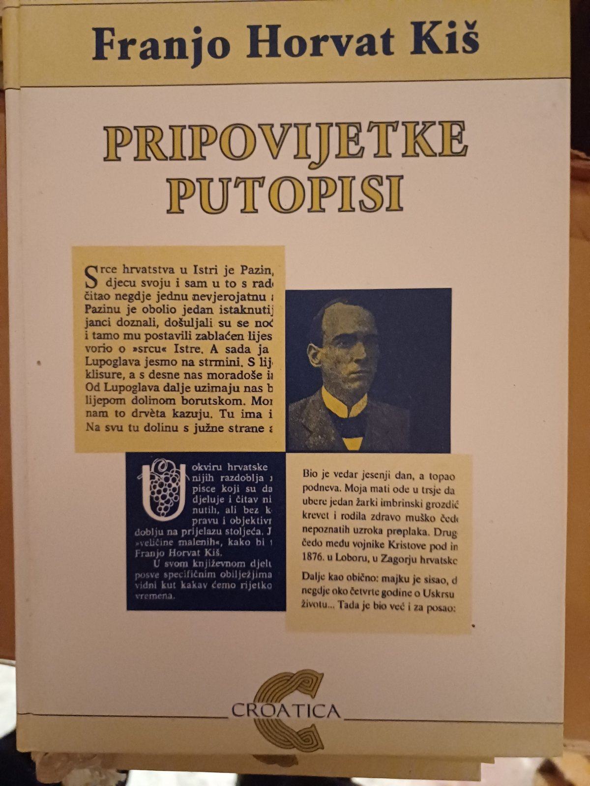 Pripovijetke putopisi Franjo Horvat Kiš