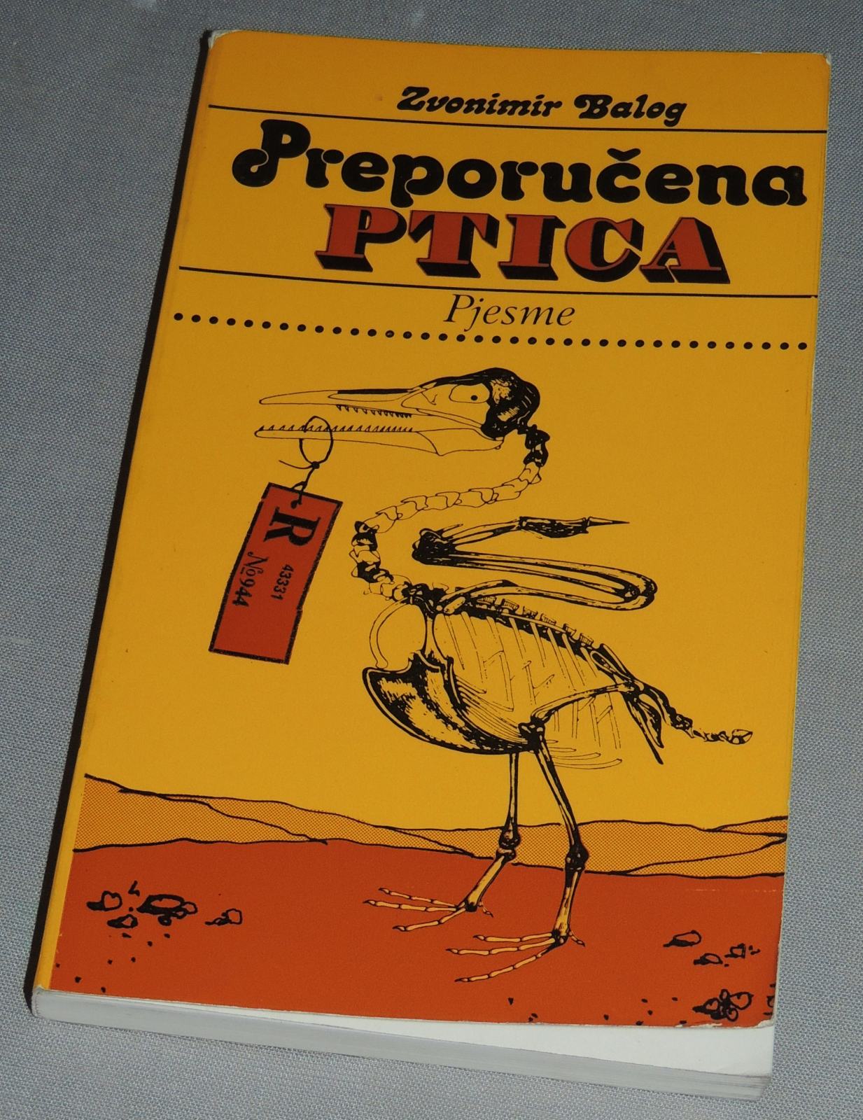 Zvonimir Balog Preporučena ptica