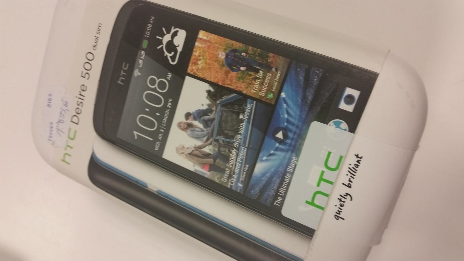 HTC DESIRE 500 DUAL SIM BIJELI SVE MREŽE GARANCIJA 2 GODINE
