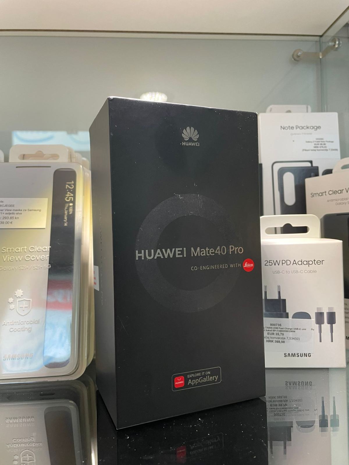 Huawei Mate 40 Pro 5G 8GB/256GB Black DUAL SIM,KAO NOV,RAČUN,R1!