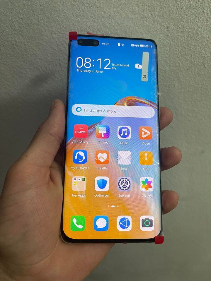 Huawei P40 Pro, ELS-NX9, 256GB, 8GB, Ice White boja