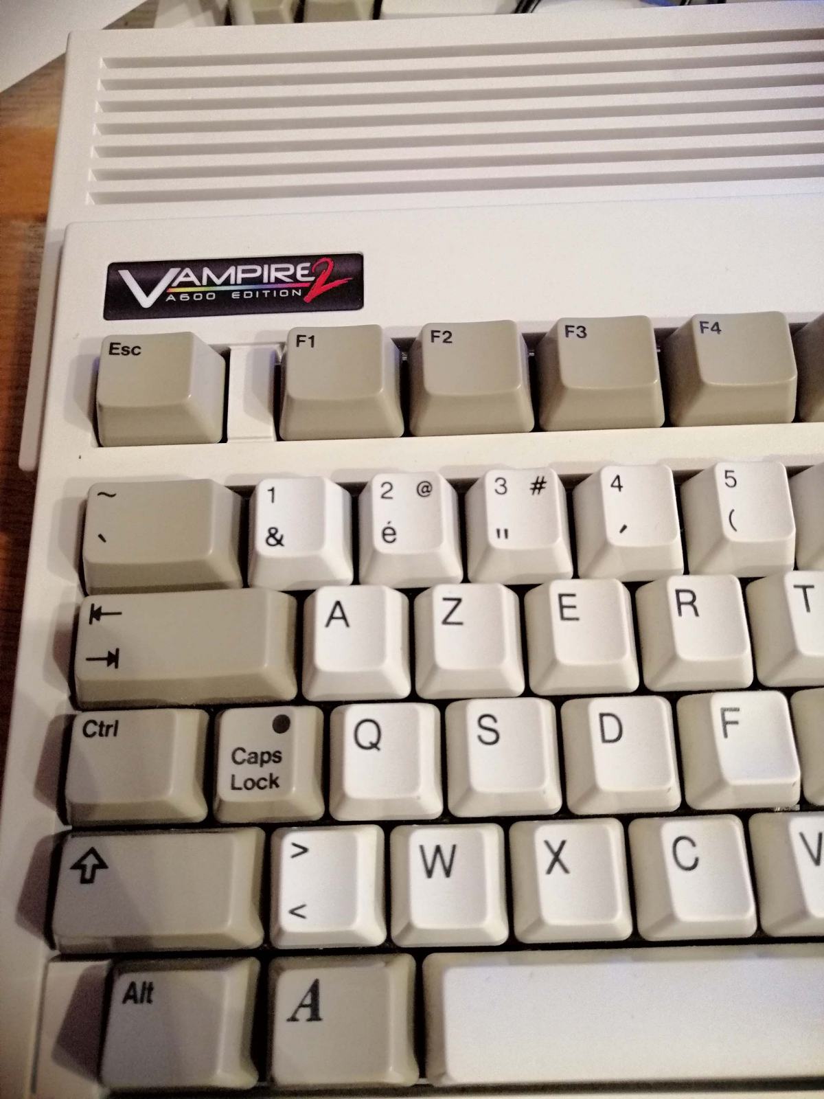 Amiga 600 + vampire 600V2