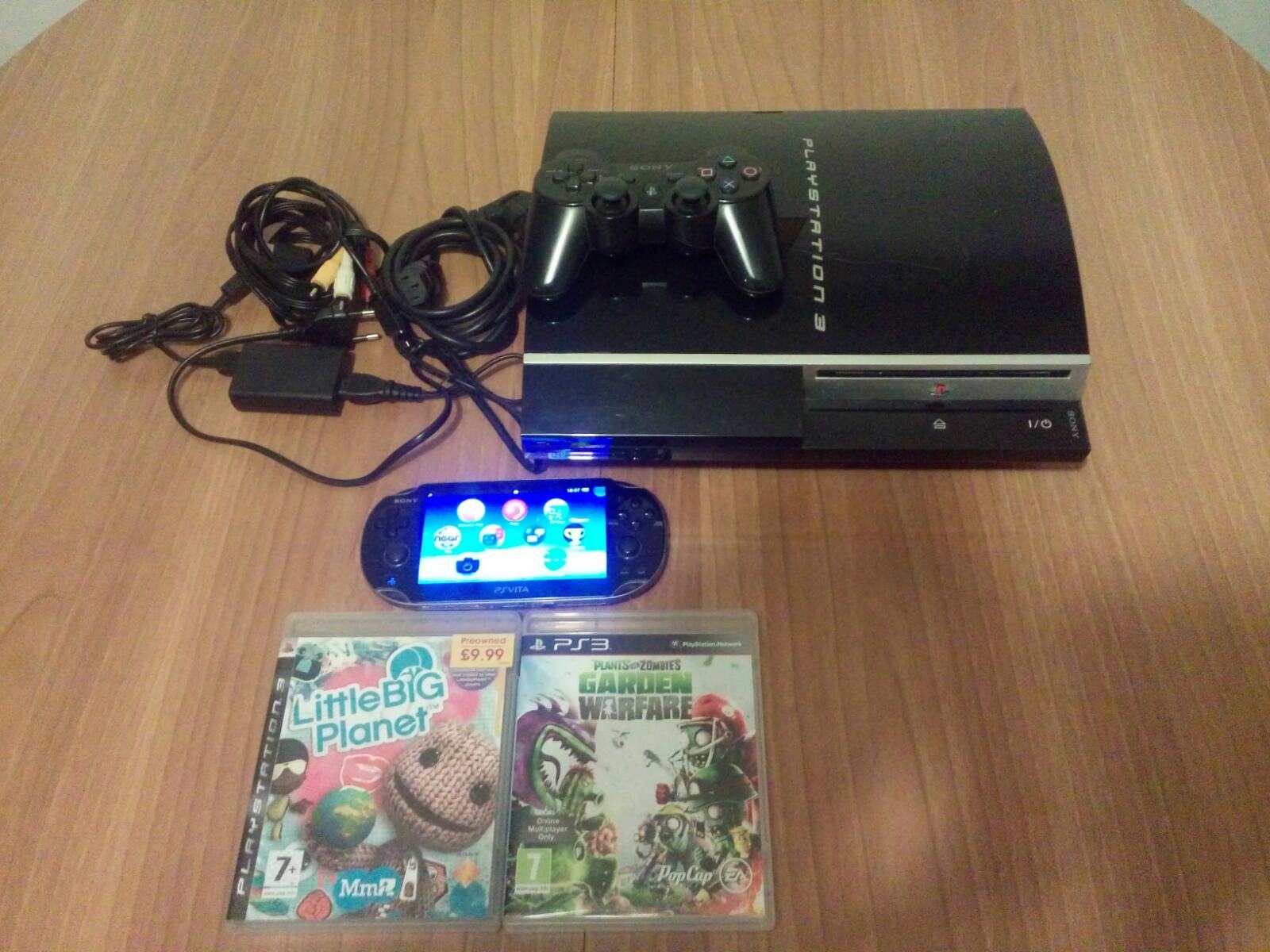 Ps3 80gb Ps vita 8gb combo paket