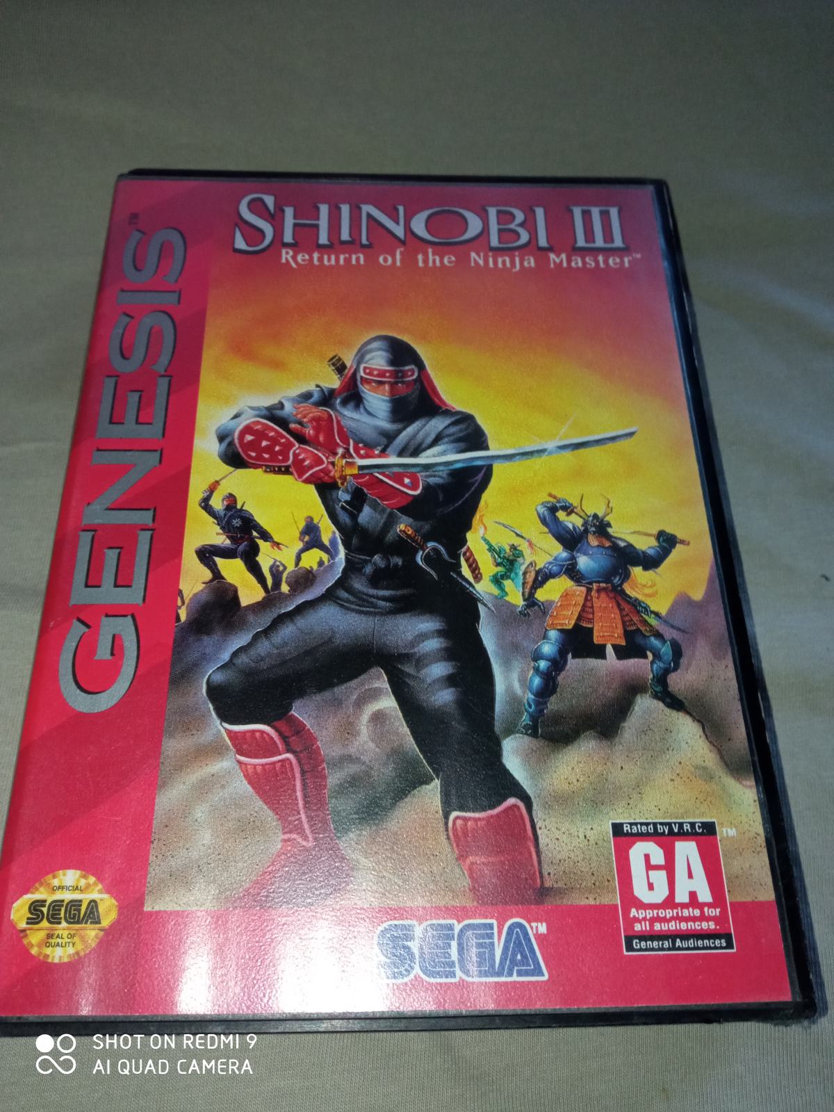 Shinobi III za Sega Genesis konzolu