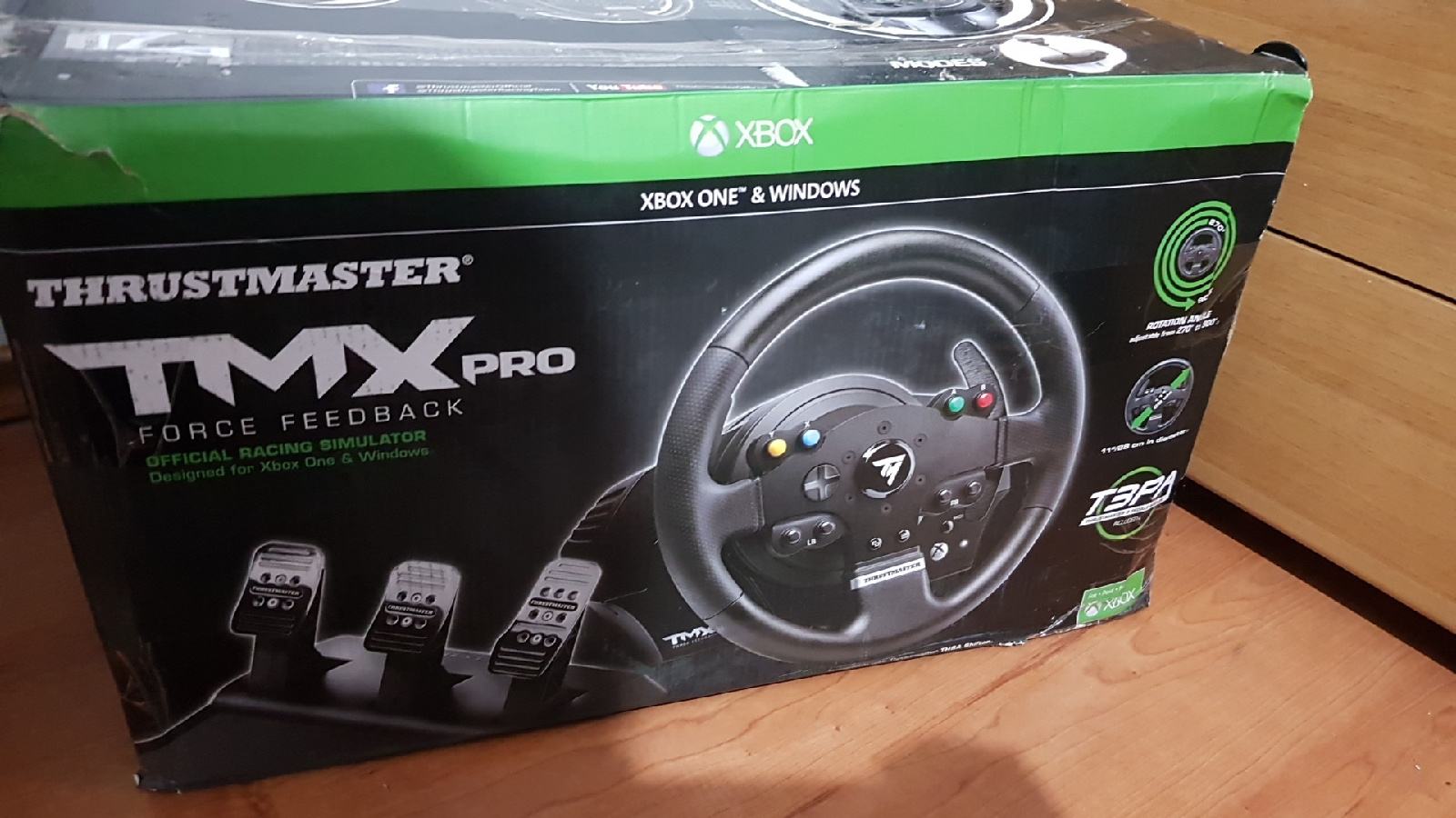 THRUSTMASTER TMX PRO VOLAN + PEDALE WINDOWS XBOX PS