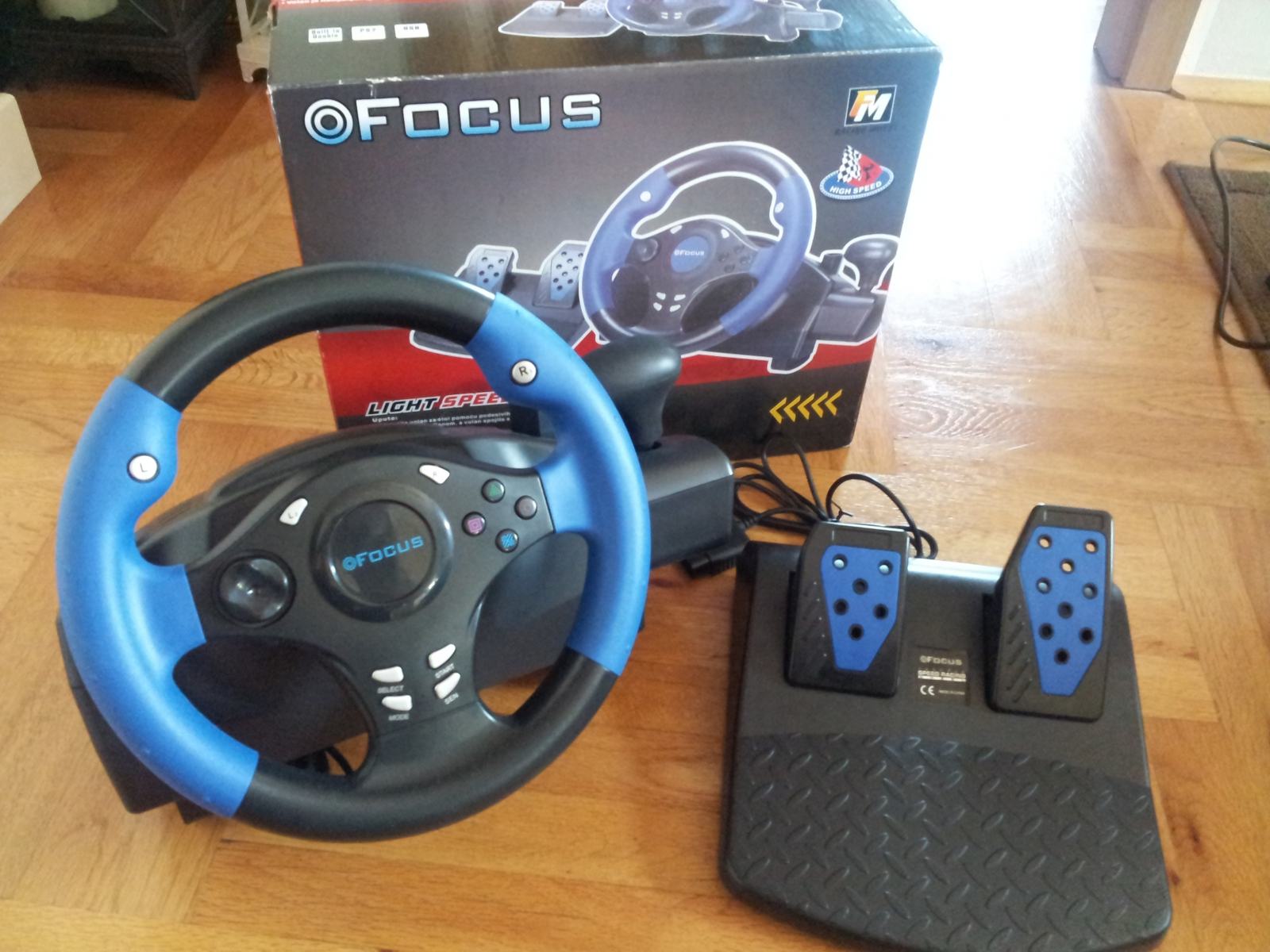 VOLAN ZA PS2/PC FOCUS LIGHT SPEED RACER