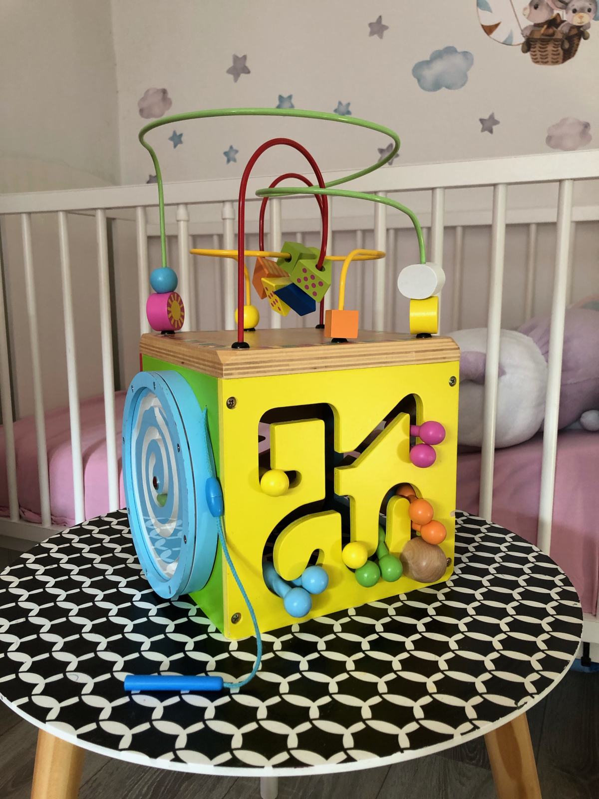 Drvena didaktička kocka