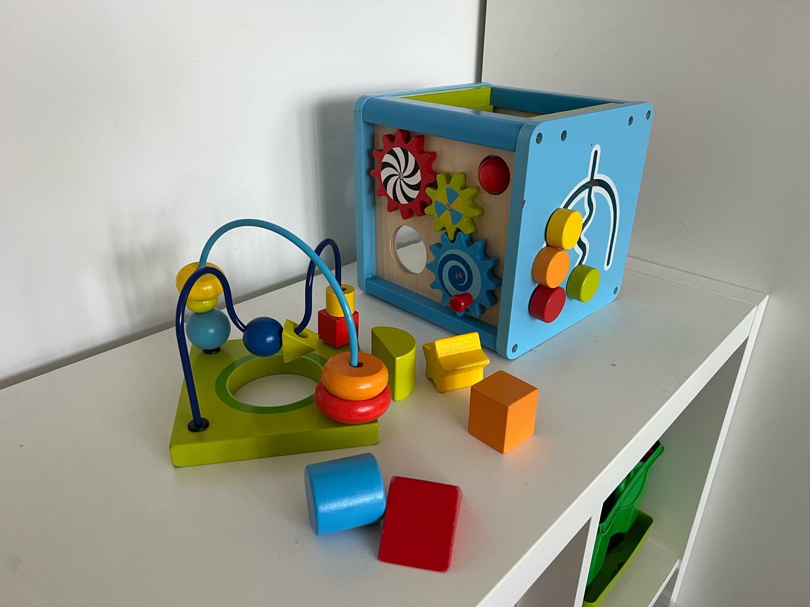 Drvena didaktička kocka