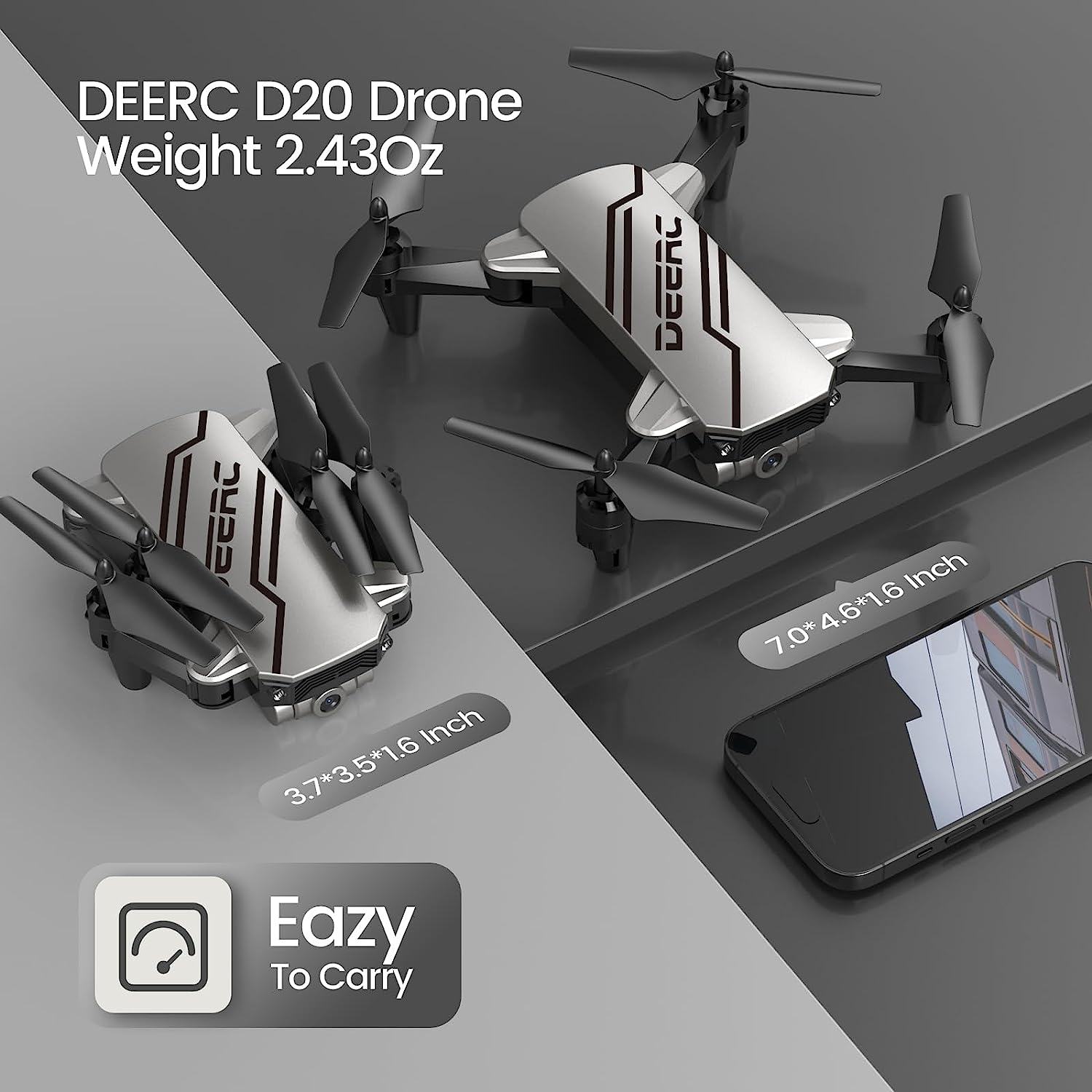 Dron DEERC D20