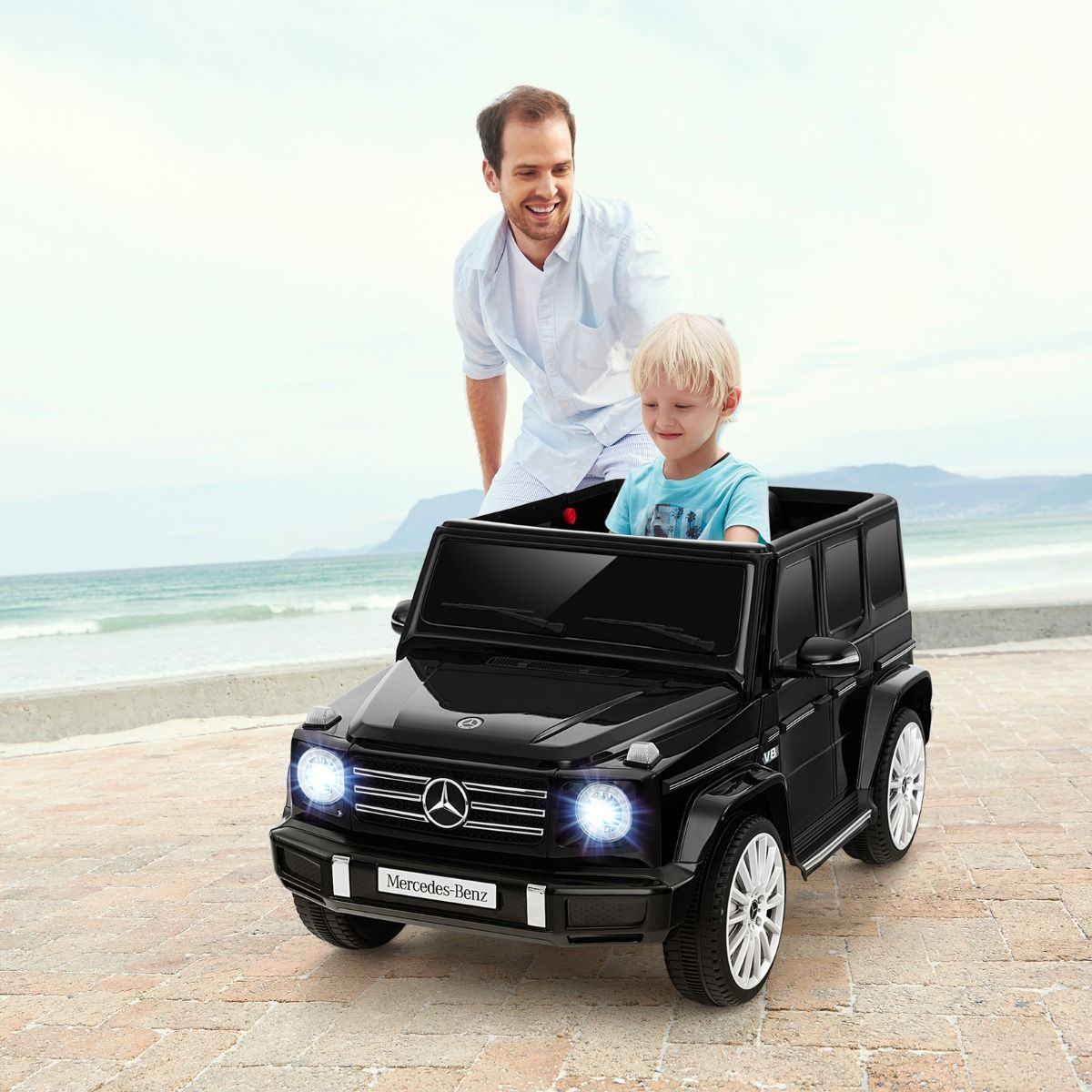 Auto na akumulator Mercedes Benz G500, Električni auto za djecu, auto