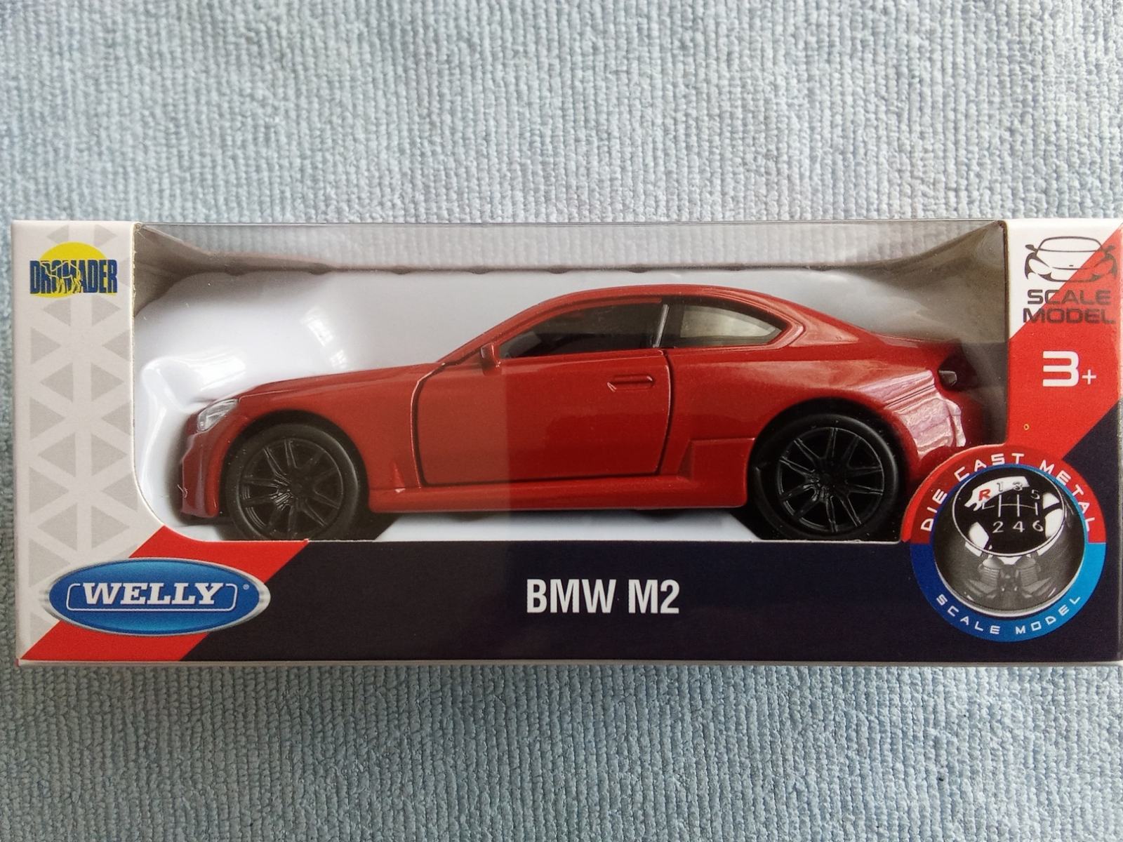 BMW M2 Crveni (NOVO) Welly 1:32, autić igračka model maketa