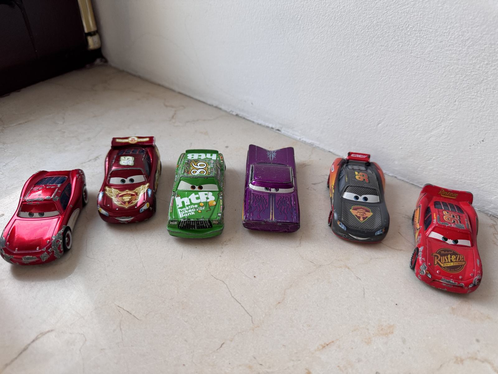 Disney CARS Autici LOT 6 kom x