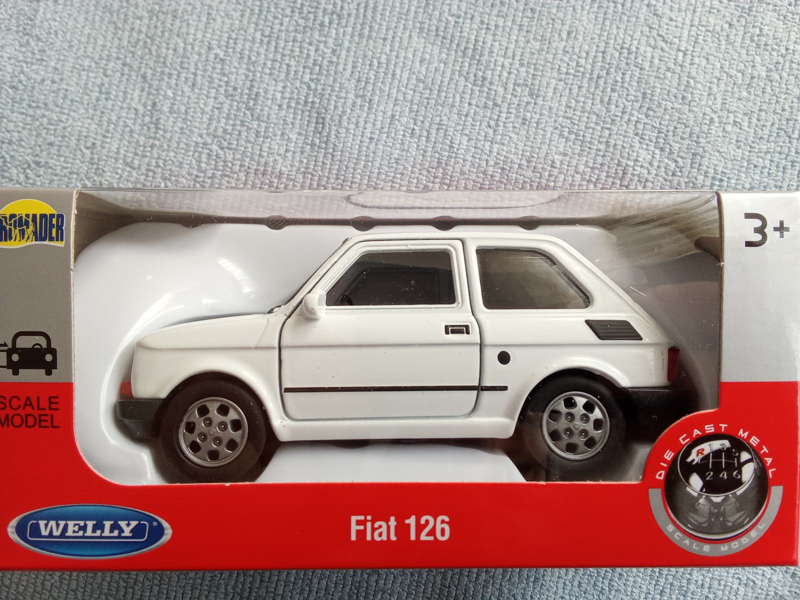 FIAT 126 PEGLICA Bijela (NOVO) Welly 1:32 oldtimer autić igračka model