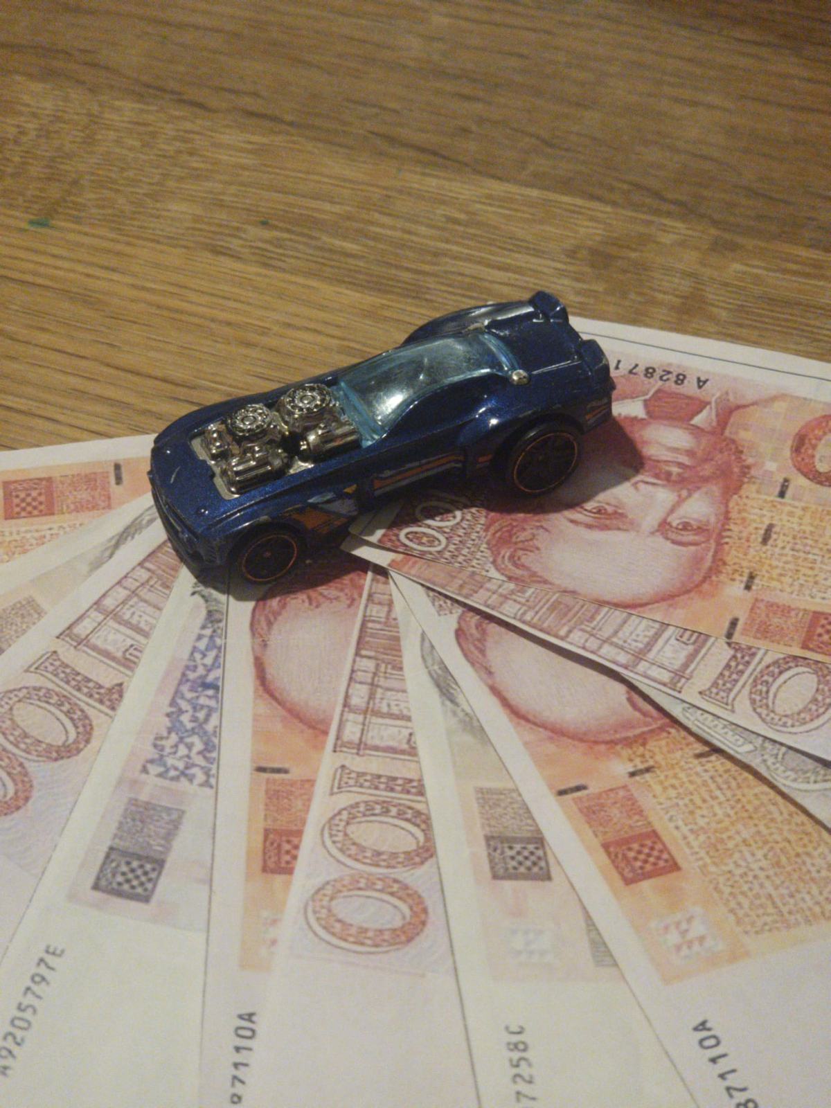 Hot Weels Blue Banger