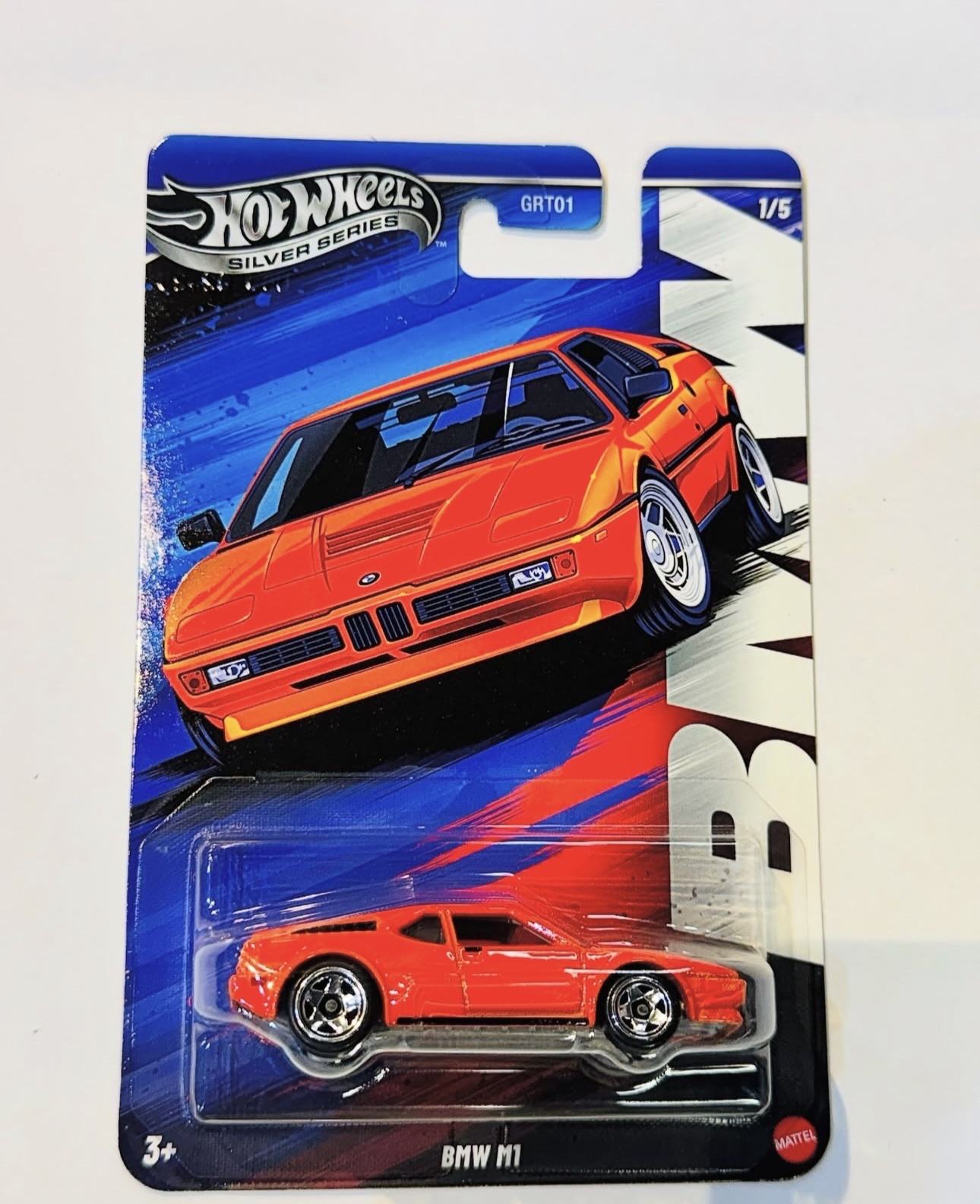 Hot Wheels BMW 2025 Silver Series M1