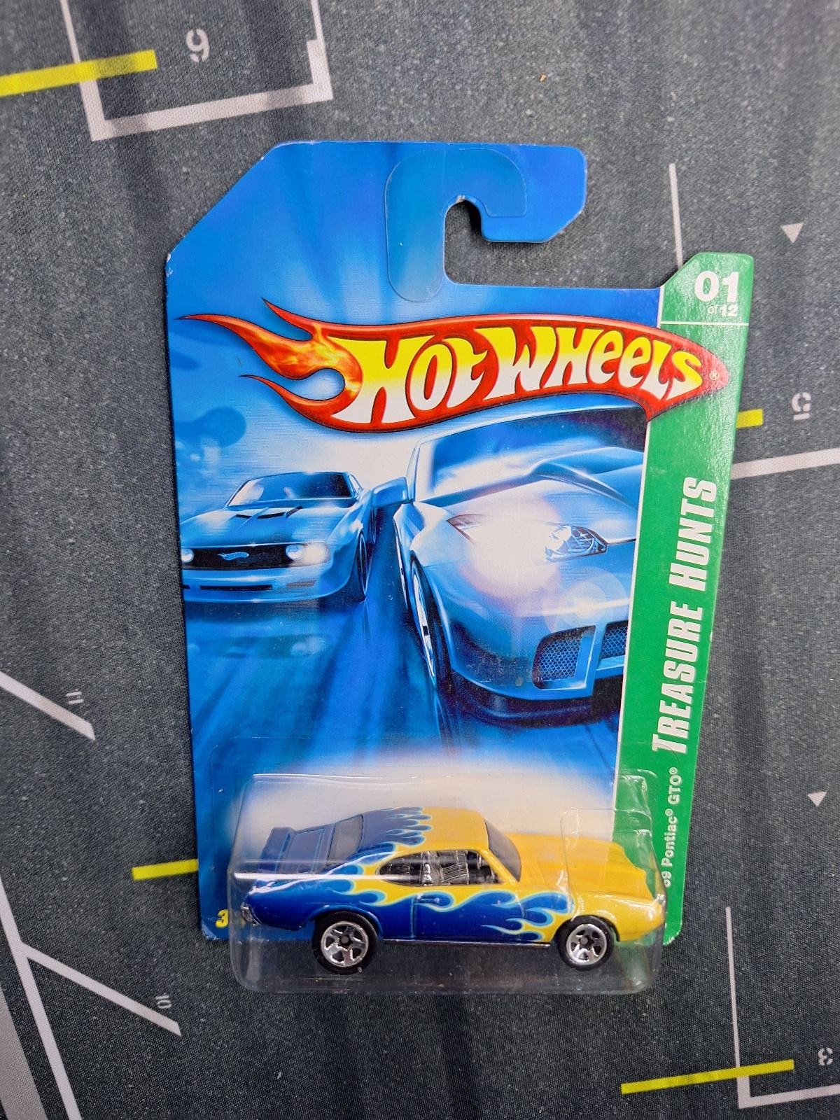 hot wheels mainline treasure hunt pontiac gto TH