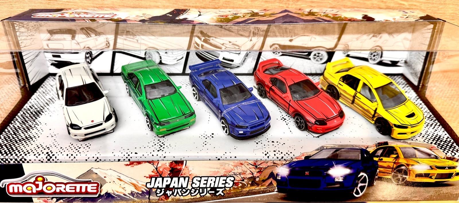 Majorette Japan Series set - novo!