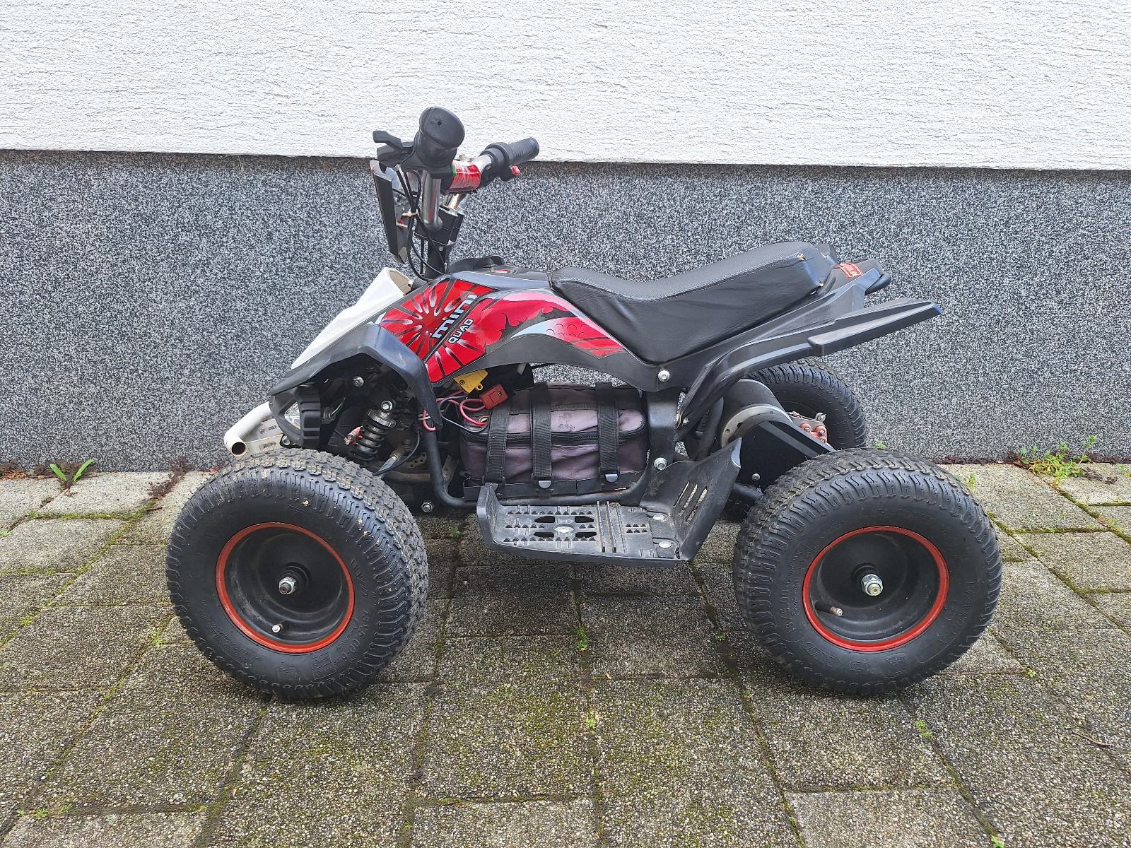 Mini Quad for Kids TOX 800W RUNNER Red Ready to Ride