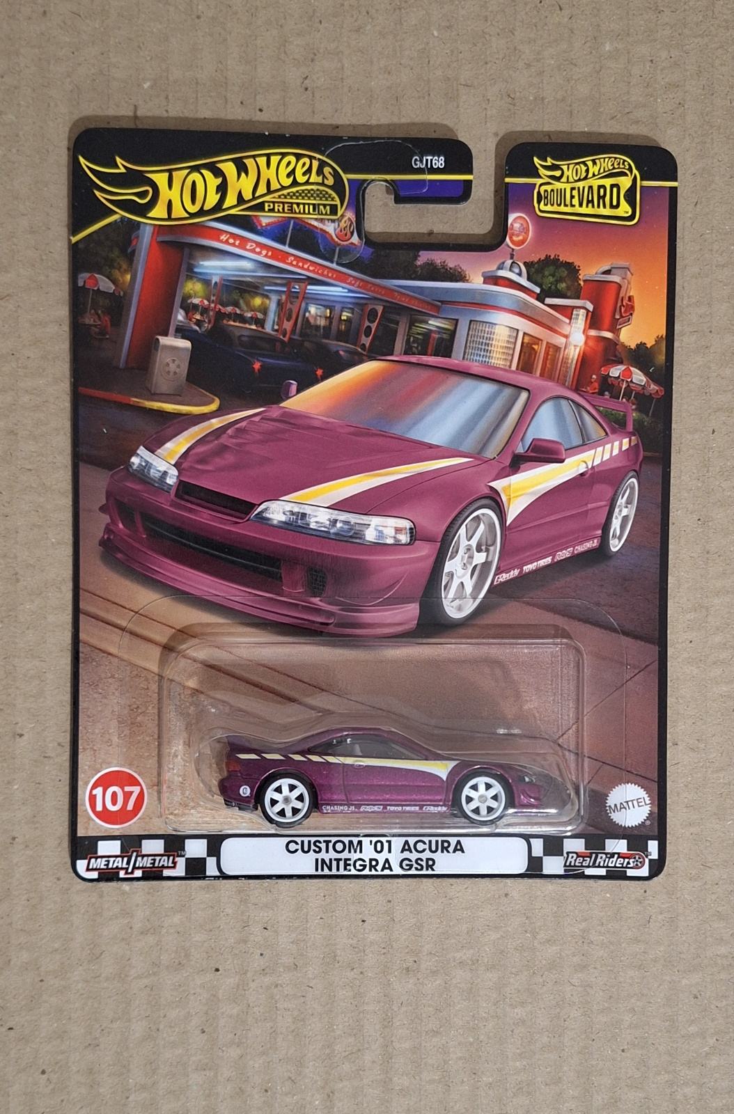 Premium HotWheels Custom 01 Acura Integra GSR