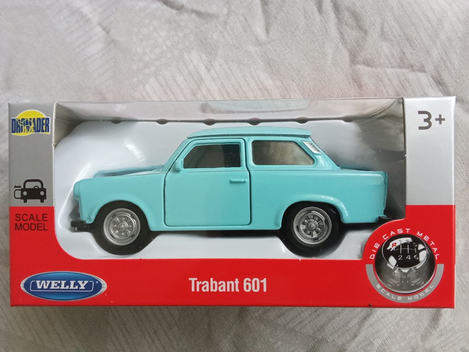 TRABANT 601 Trabi (NOVO) Welly 1:32, oldtimer autić igračka model