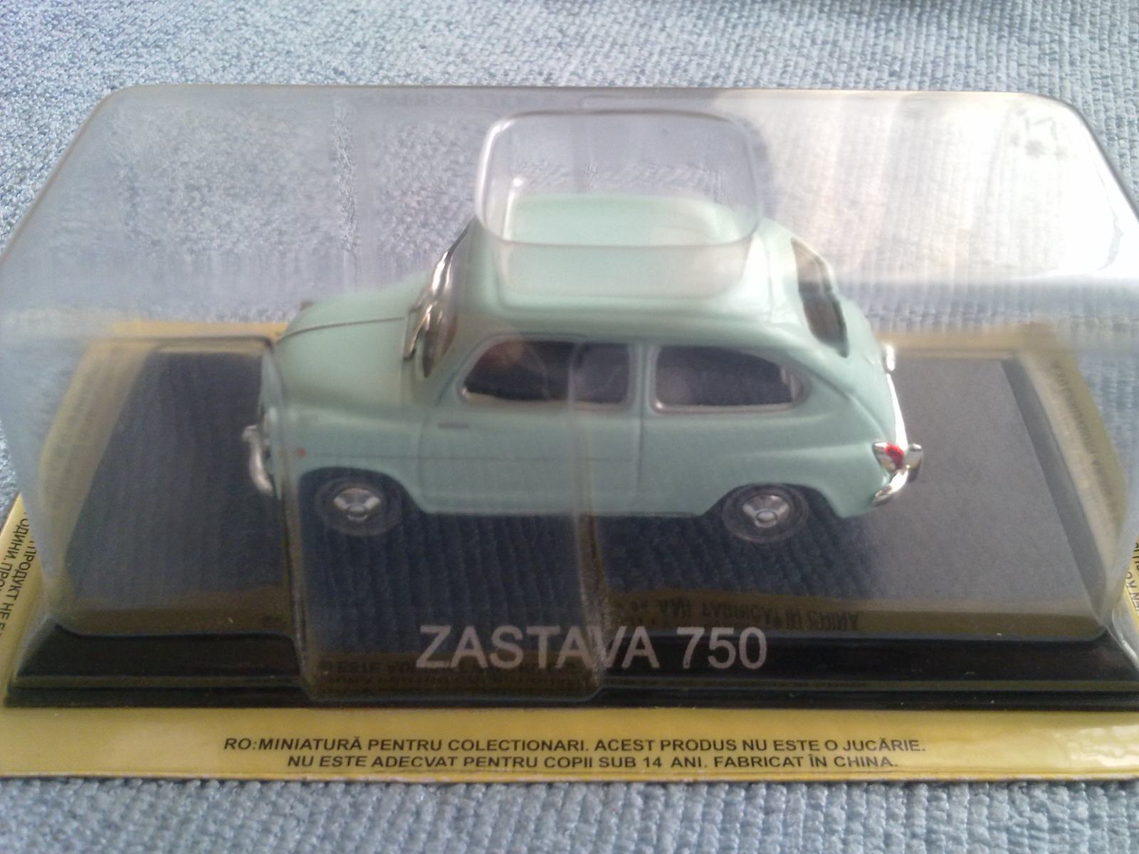ZASTAVA 750 FIĆO oldtimer autić igračka model kolekcionarski 1:43