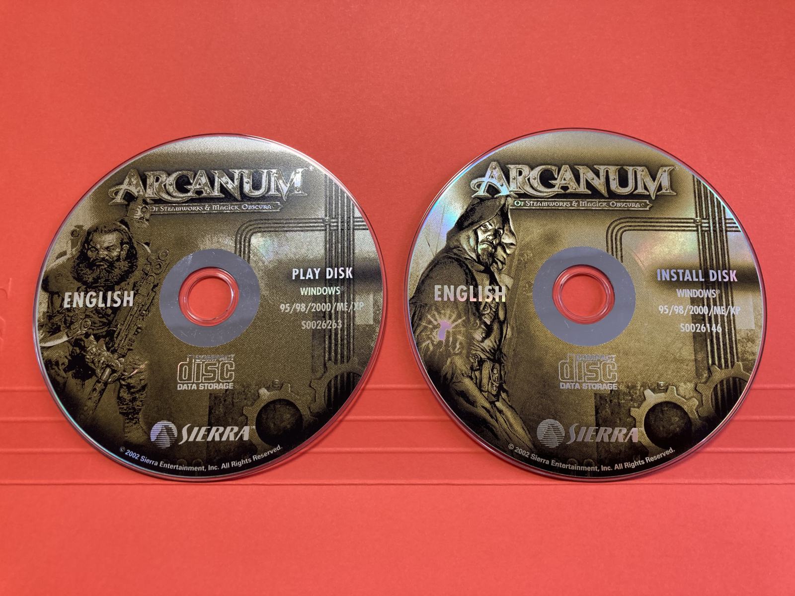 ARCANUM Of Steamworks & Magick Obscura - PC CD-ROM IGRA 2 diska