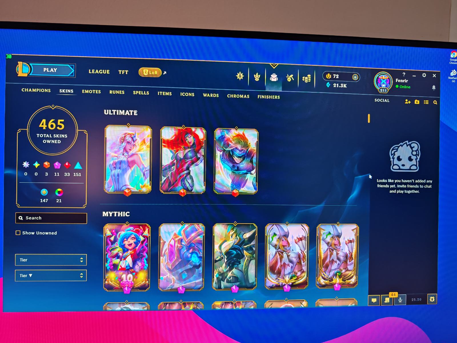 League of legends account