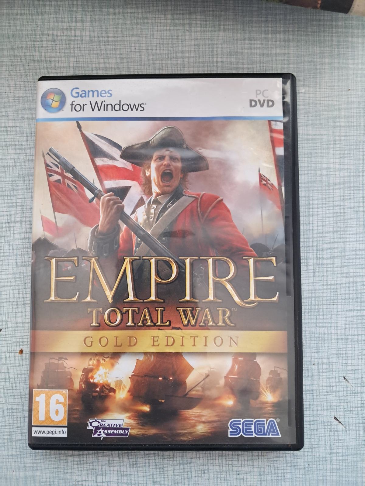pc dvd empire total war gold edition