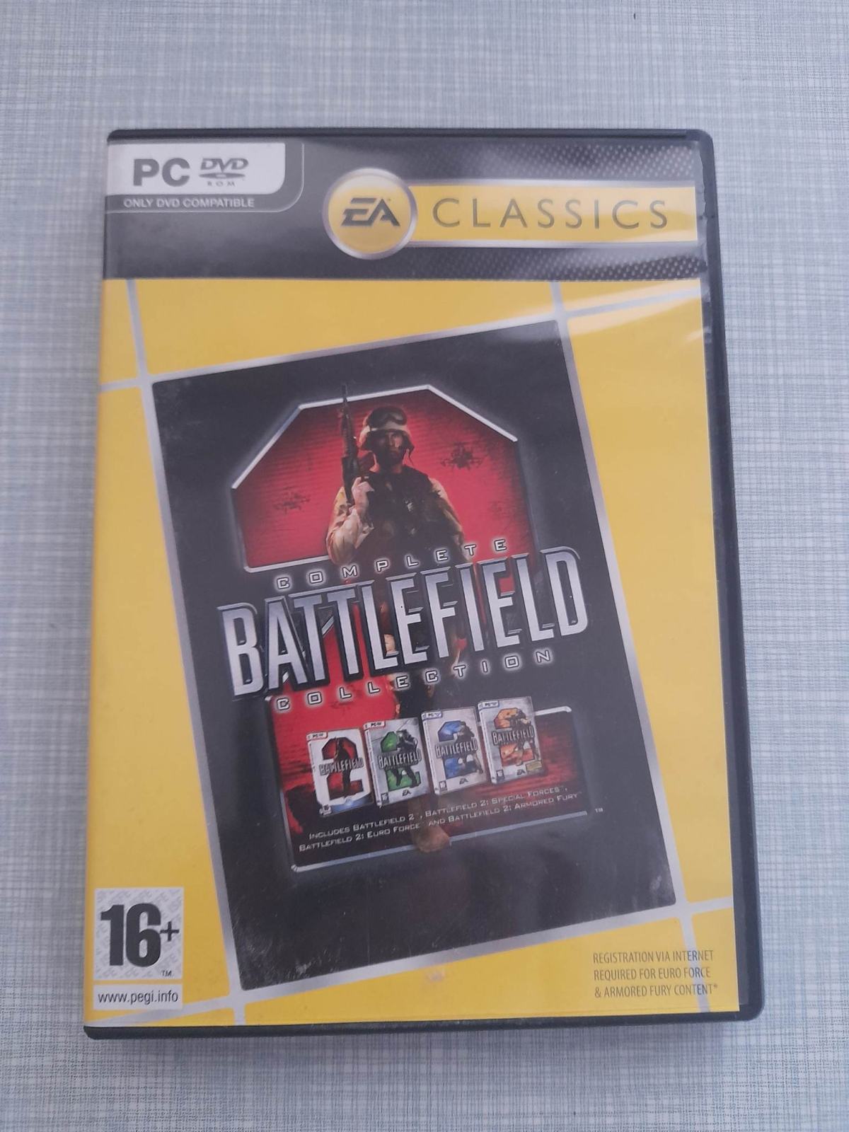 pc dvd rom battlefield classics