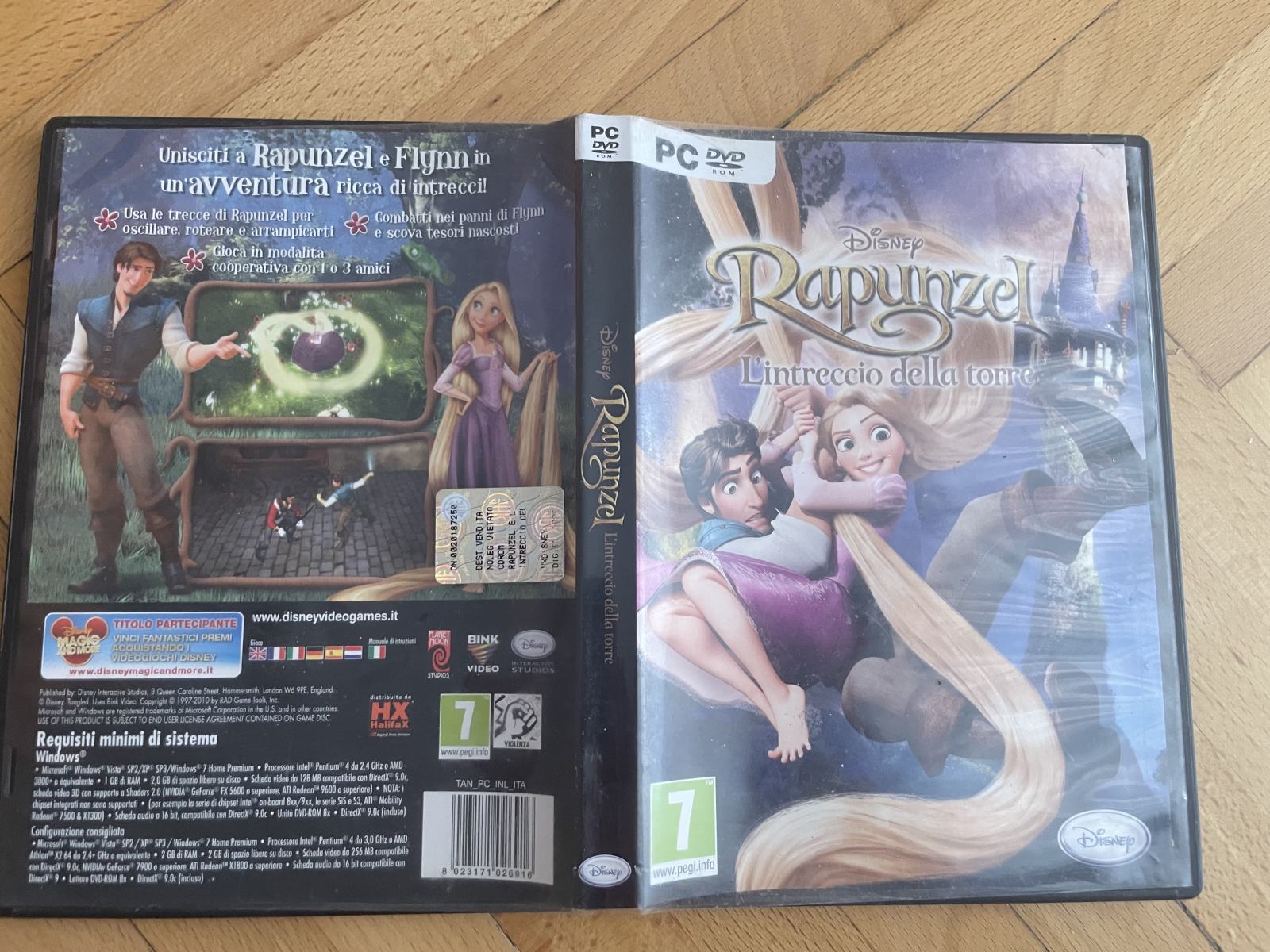 PC DVD-Rom Disney Zlatokosa = Rapunzel