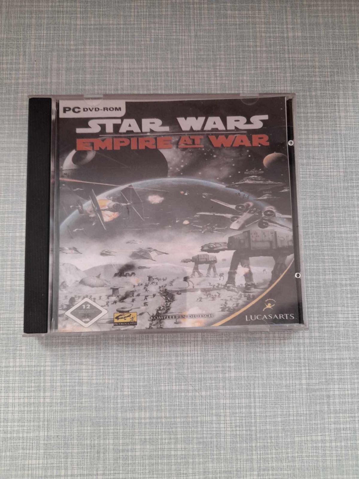 pc dvd-rom star wars empire at war