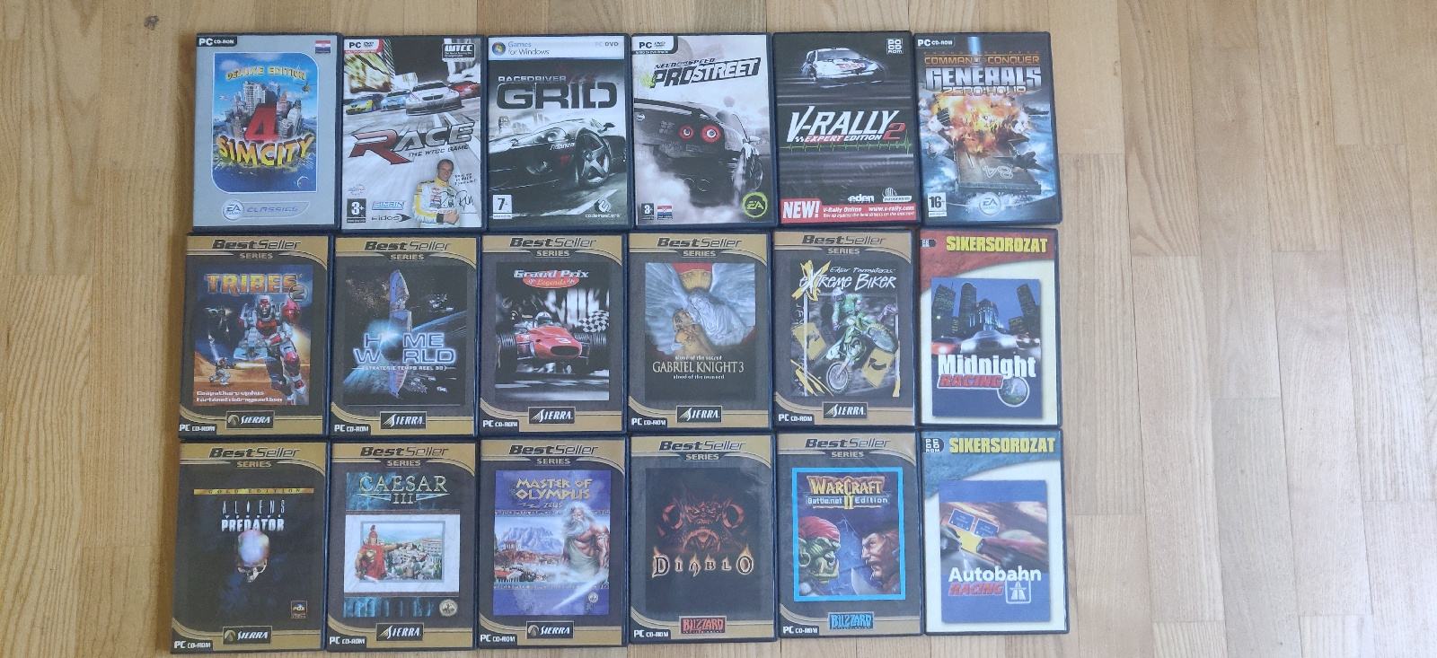 PC igre ORIGINAL, 18 komada