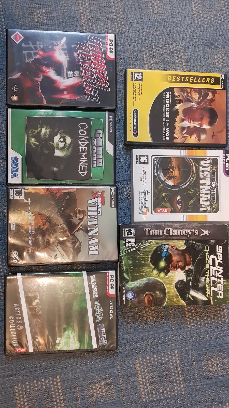 PC IGRE originali - Splinter Cell, Line of sight, komplet