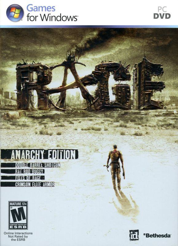 RAGE - ANARCHY EDITION 3xDVD #SX10