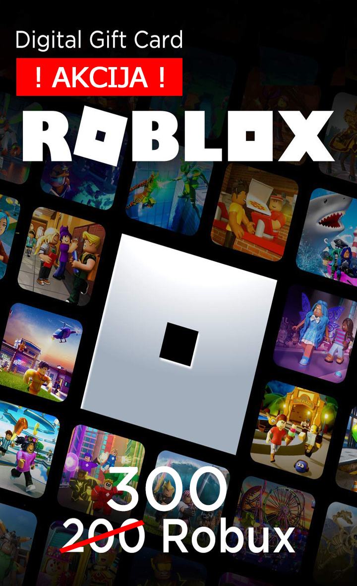 Robux 300 - Roblox Gift Card