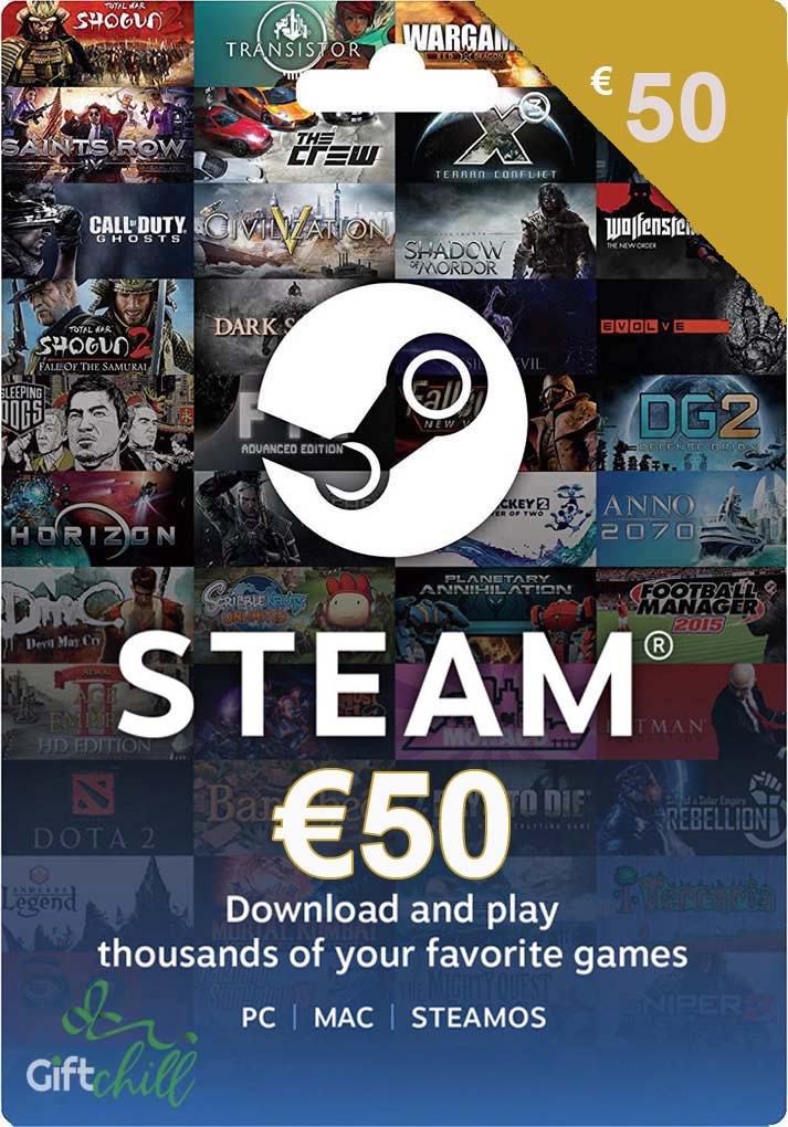 Steam Gift Card 50€