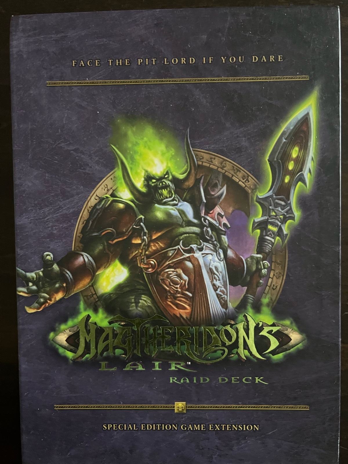 World of Warcraft Magtheridons Lair deck TBC