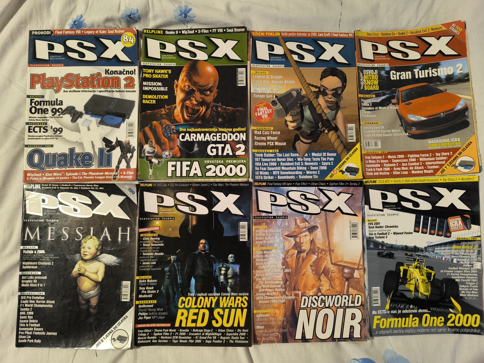 Prodajem PSX, GamePlay i PlayStation stare časopise