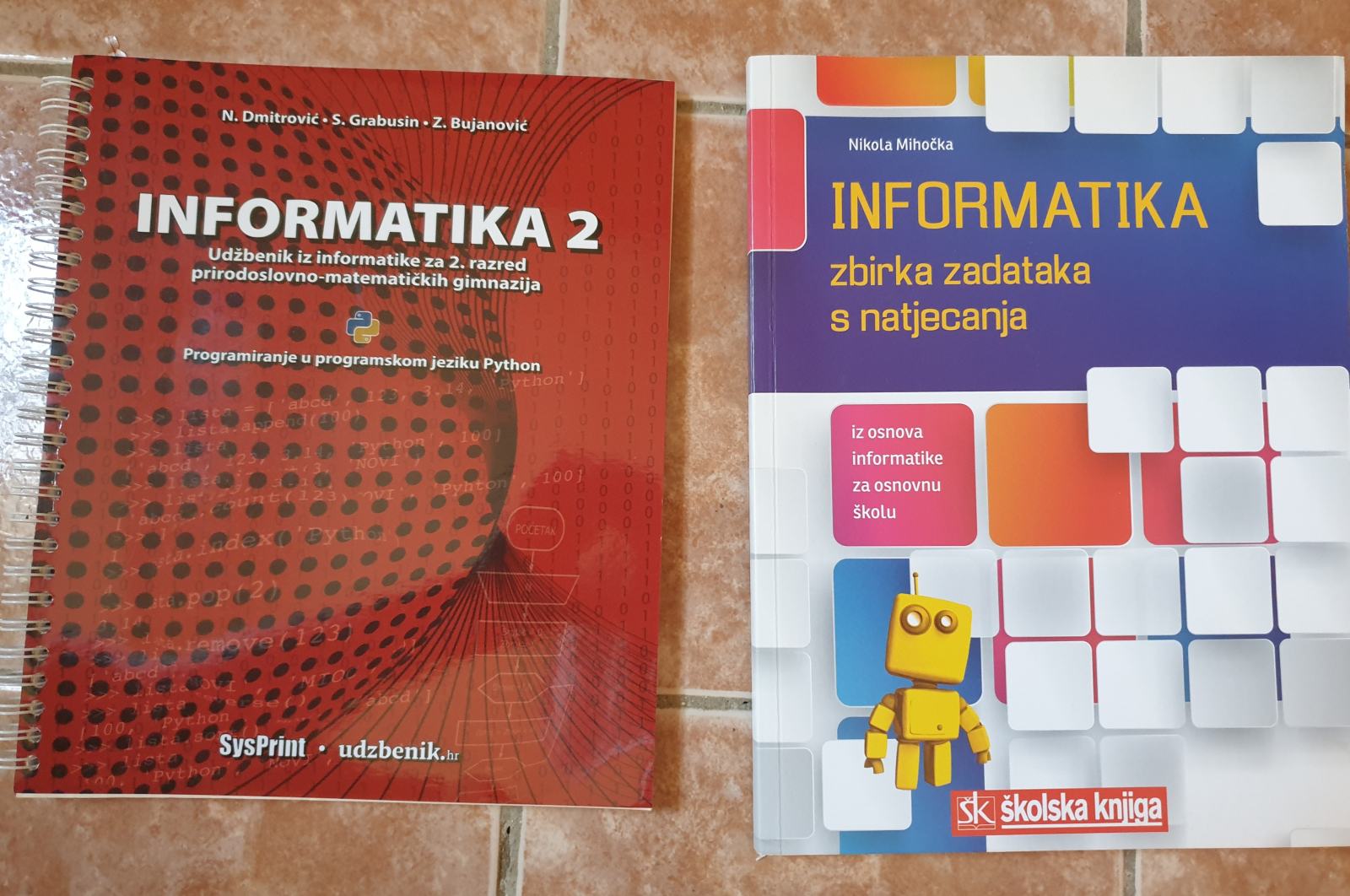 Informatika - Python - zbirka zadataka za natjecanja, udžbenik za 2.r