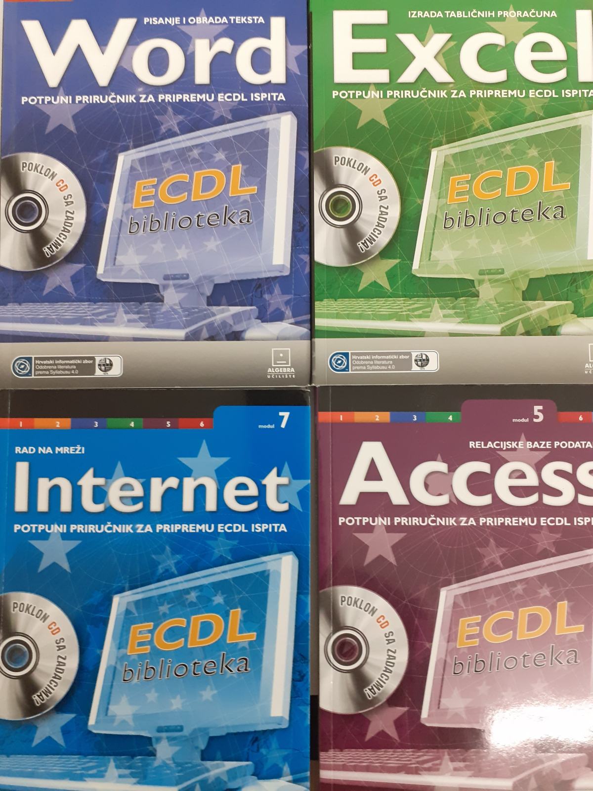 Word, Excel, Internet, Access