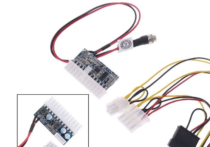 ATX Switch PSU Car Auto 24Pin 160W for Dc 12V Pico Mini ITX High Power