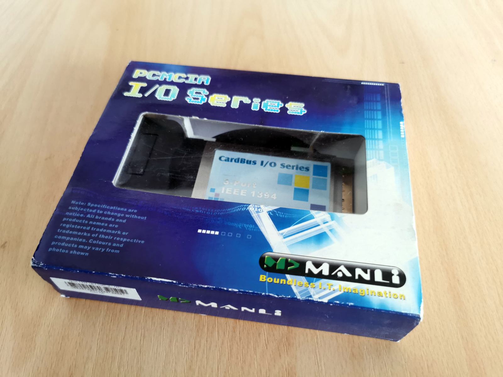 3 PORT IEEE 1394 PCMCIA