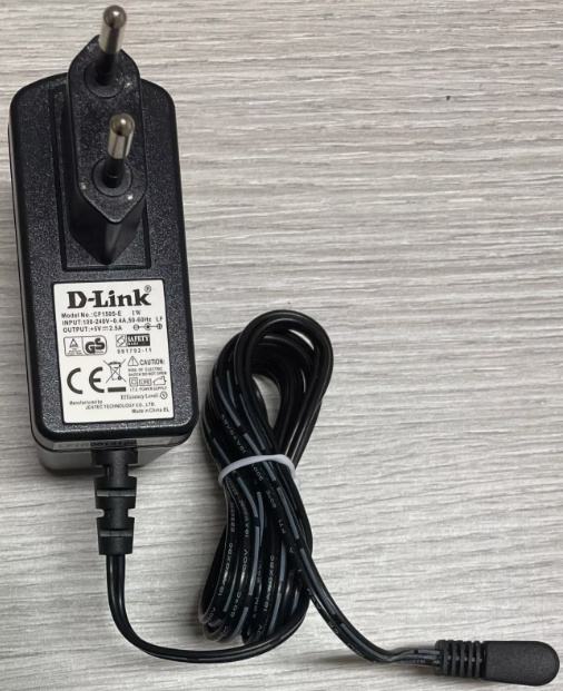 AC Adapter D-Link Model CF1505-E +5V DC 2.5A