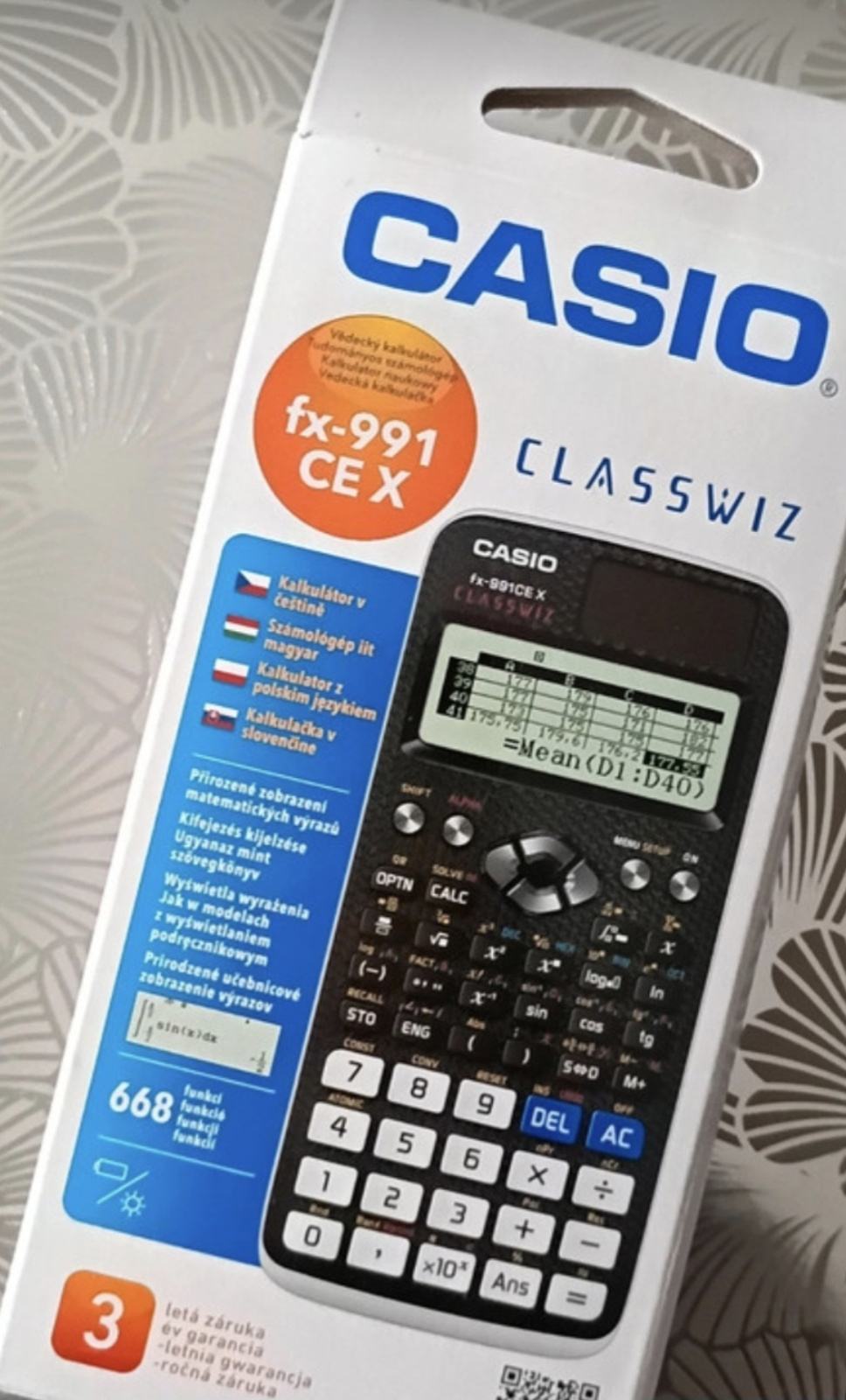 Novi Casio fx-991 cex