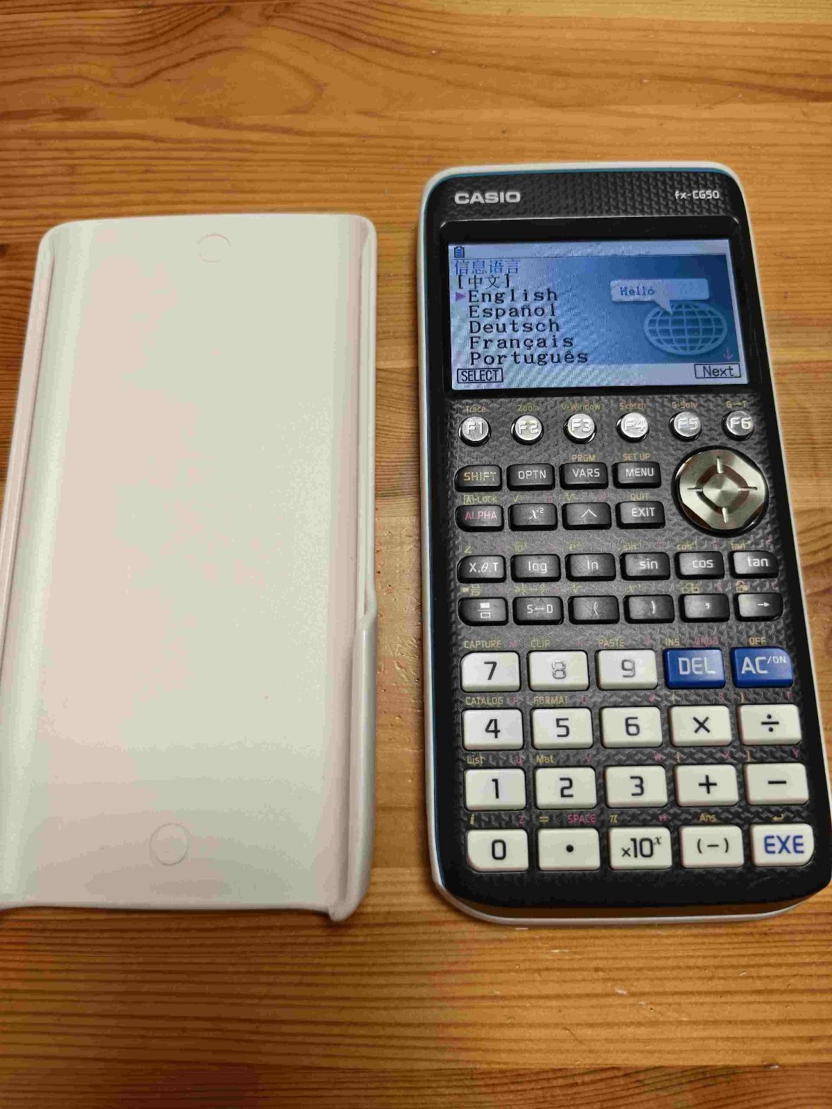 CASIO FX-CG50 calculator