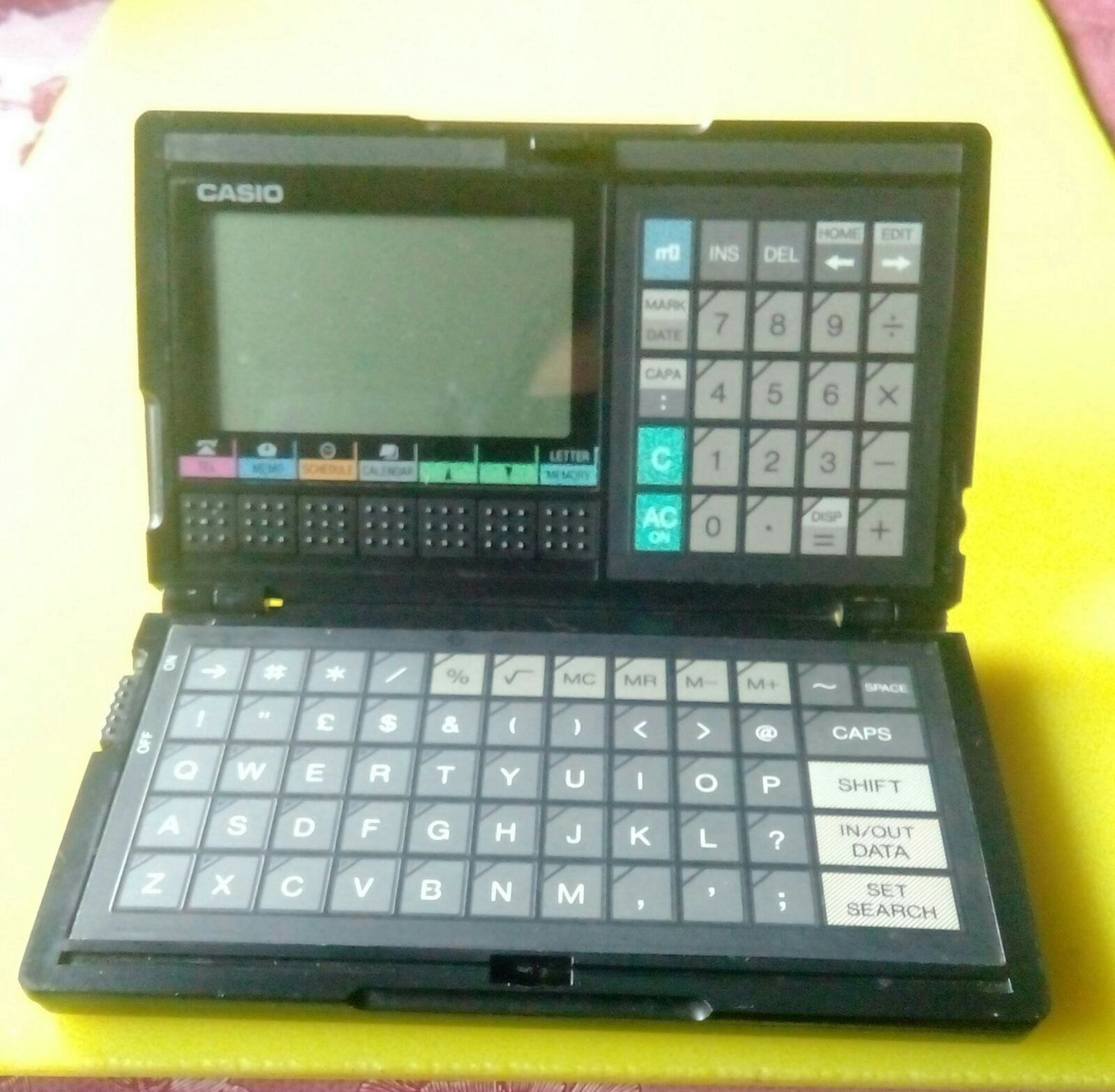 CASIO SF-4000 Vintage Digital Diary Digitron