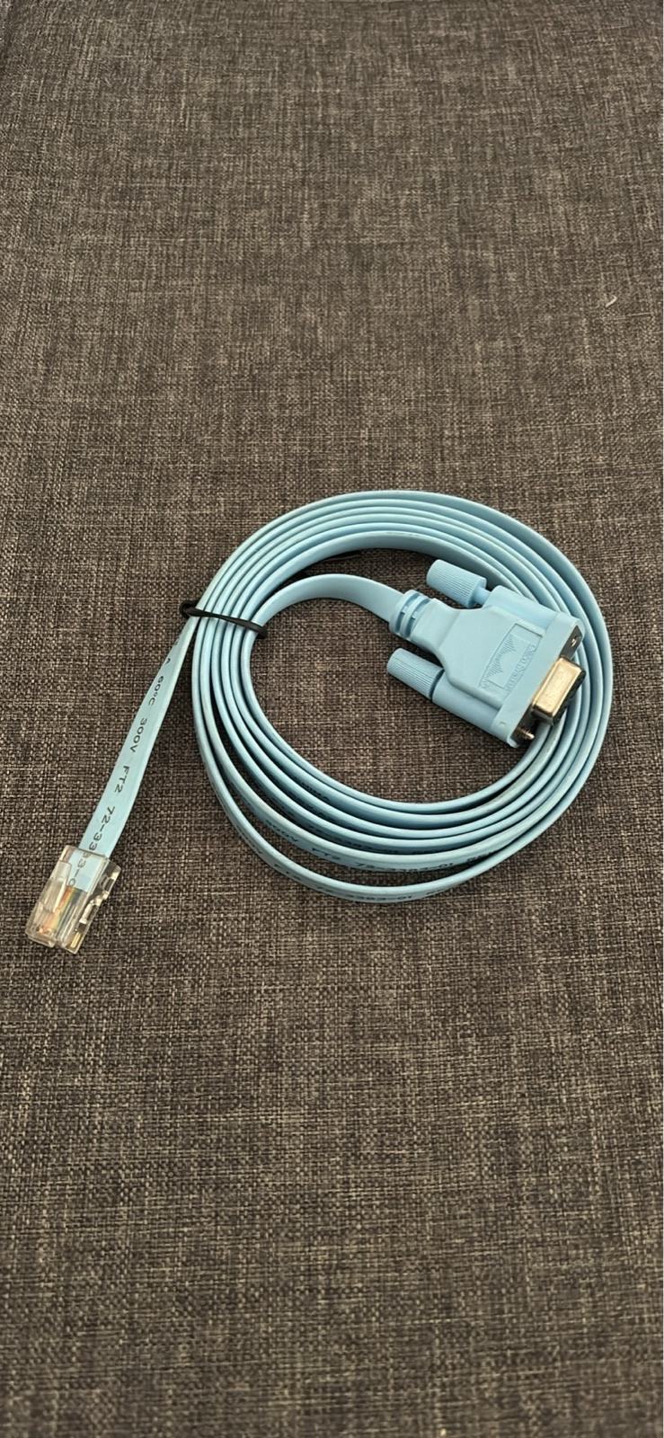 Cisco console cable RJ45-DB9